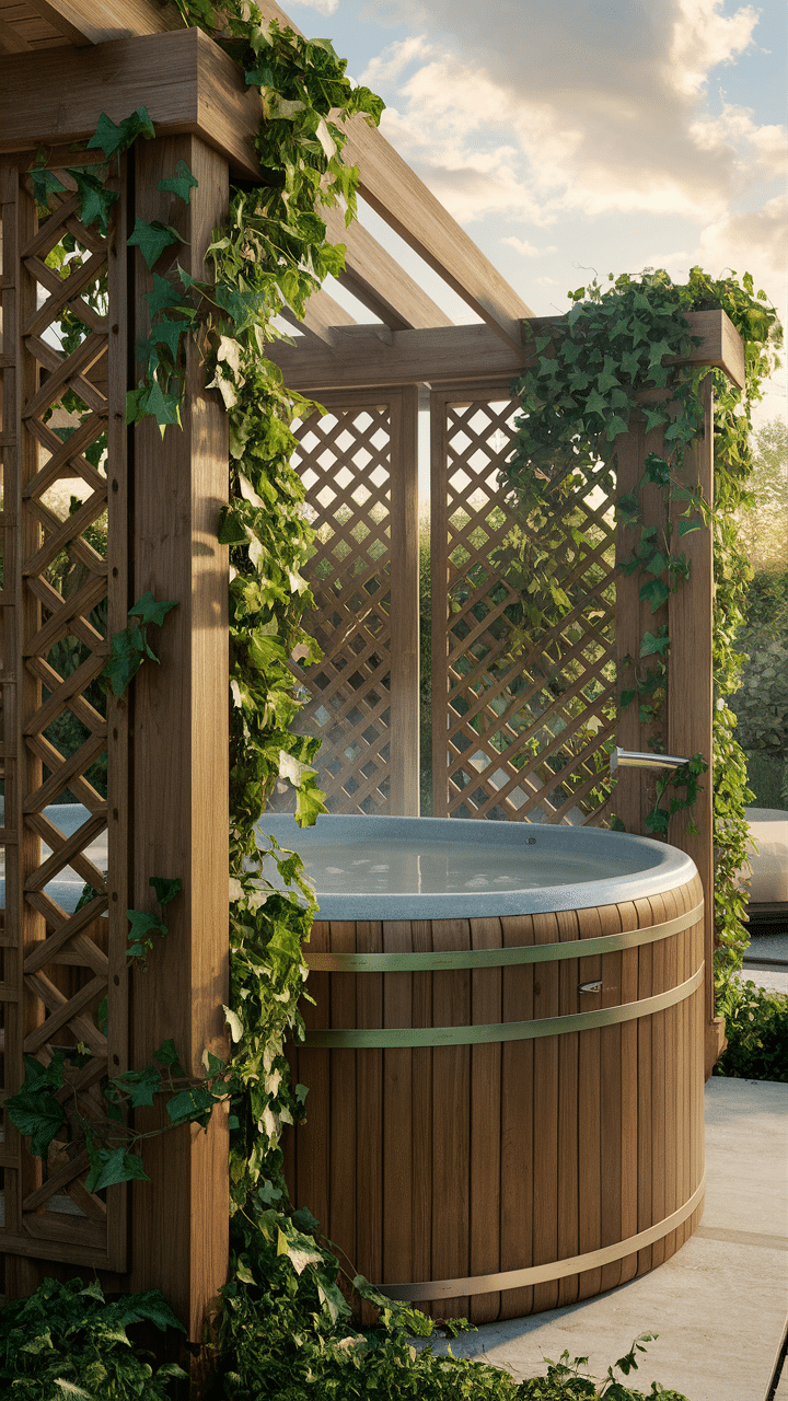 20 Backyard Hot Tub Privacy Ideas for the Perfect Outdoor Retreat - The ...