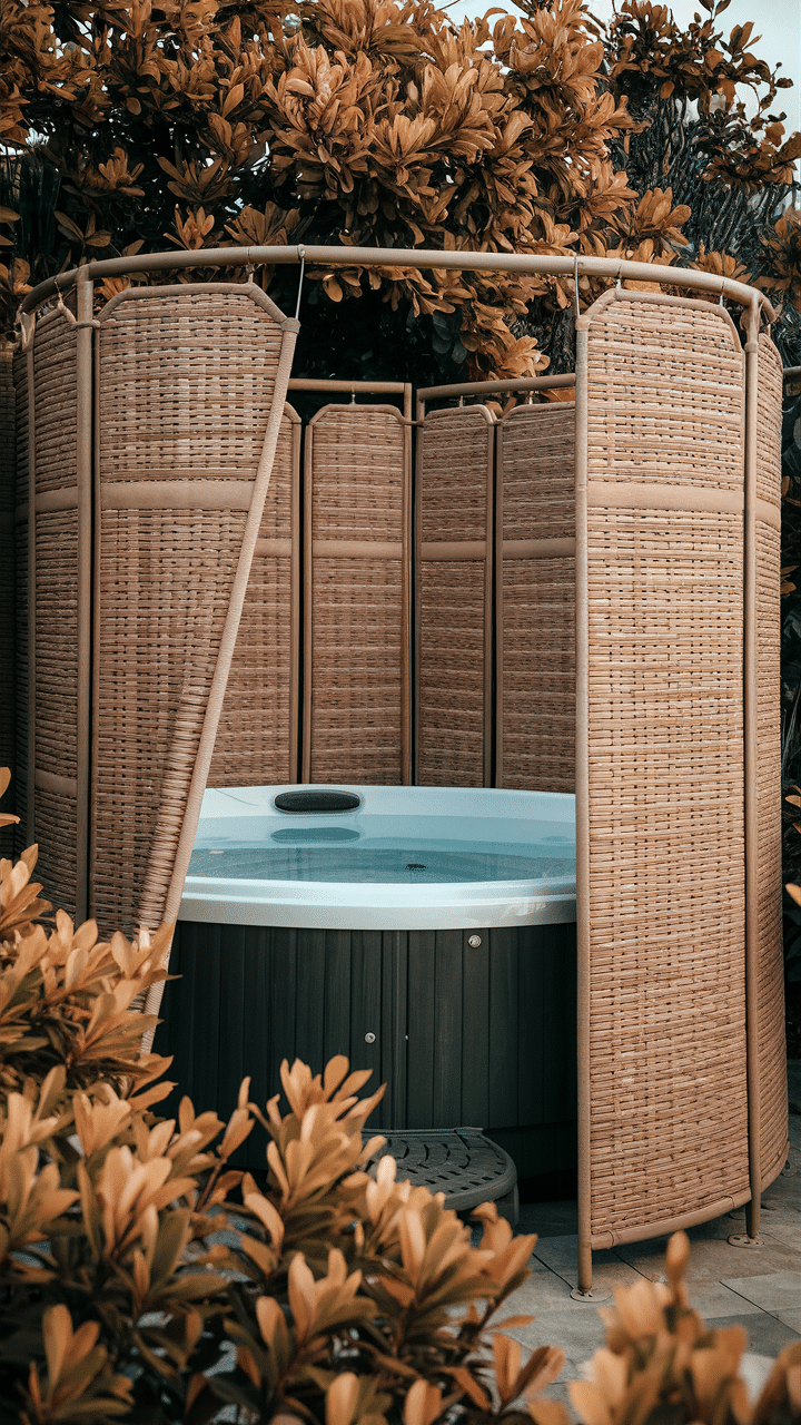 20 Backyard Hot Tub Privacy Ideas for the Perfect Outdoor Retreat - The ...