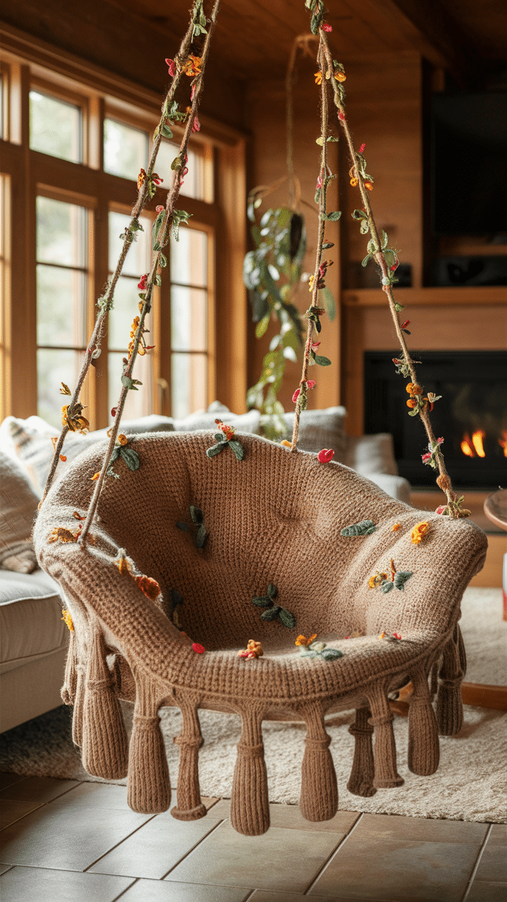 Swing into Comfort: 15 DIY Hanging Chair Ideas for Your Home - The Phulwari
