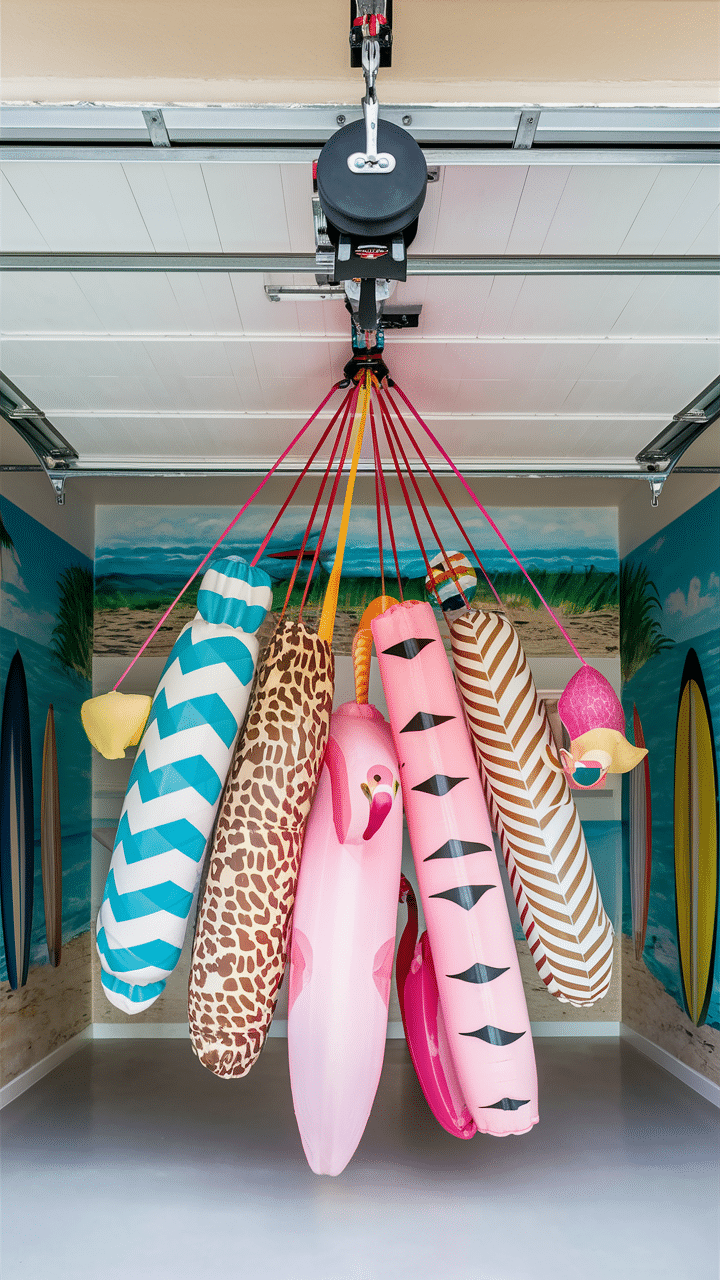 15 Innovative Pool Float Storage Ideas for a Neat and Tidy Pool Area ...