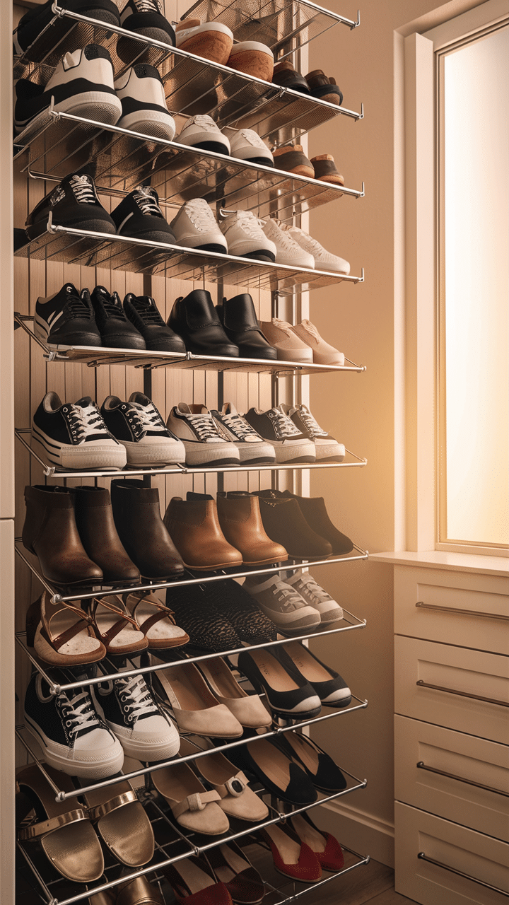 Stylish Storage: 15 Shoe Rack Ideas to Keep Your Space Tidy - The Phulwari