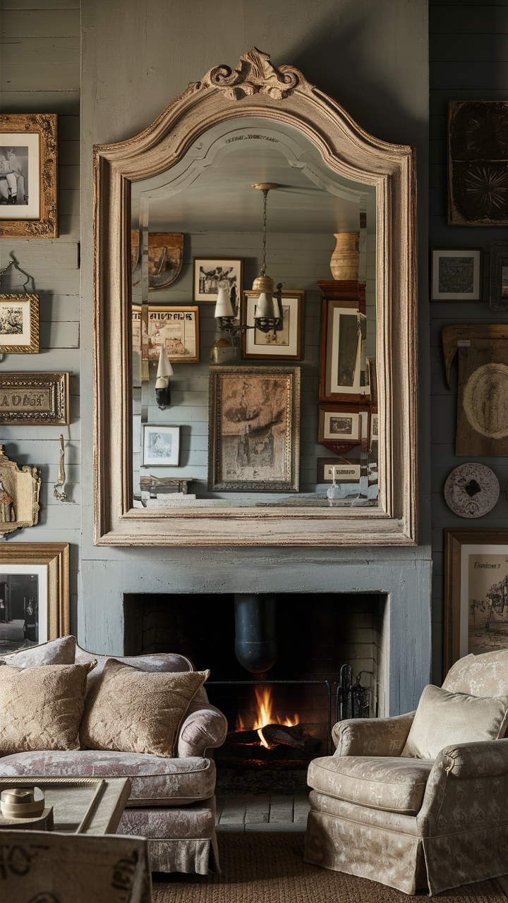 Transform Your Space: 15 Stunning DIY Mirror Frame Ideas You’ll Love ...