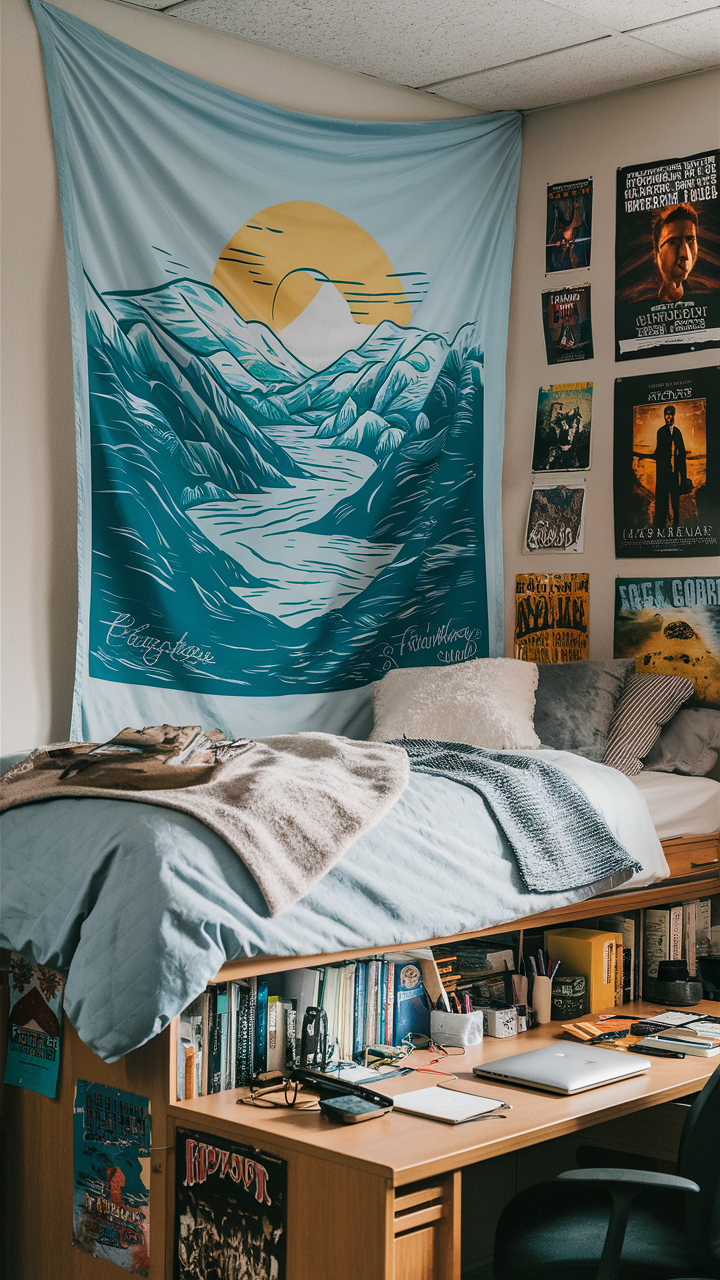 15 Light Blue Dorm Room Ideas for a Calm and Chic Retreat - The Phulwari