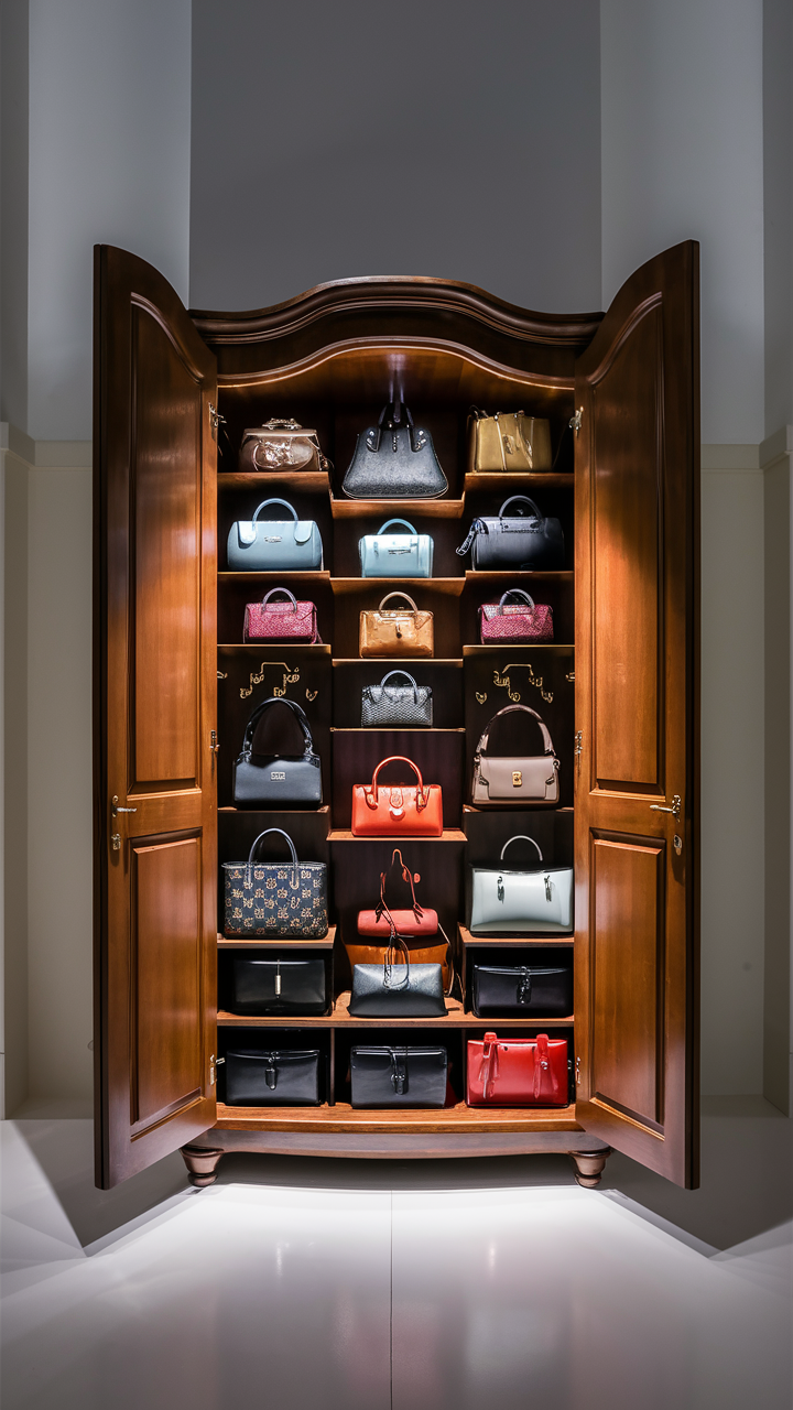 Organize in Style: 15 Handbag Storage Ideas for Every Closet - The Phulwari