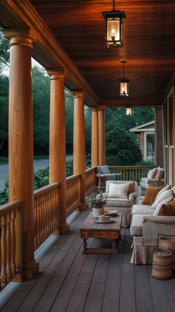 15 DIY Porch Column Wraps to Revamp Your Home’s Exterior - The Phulwari