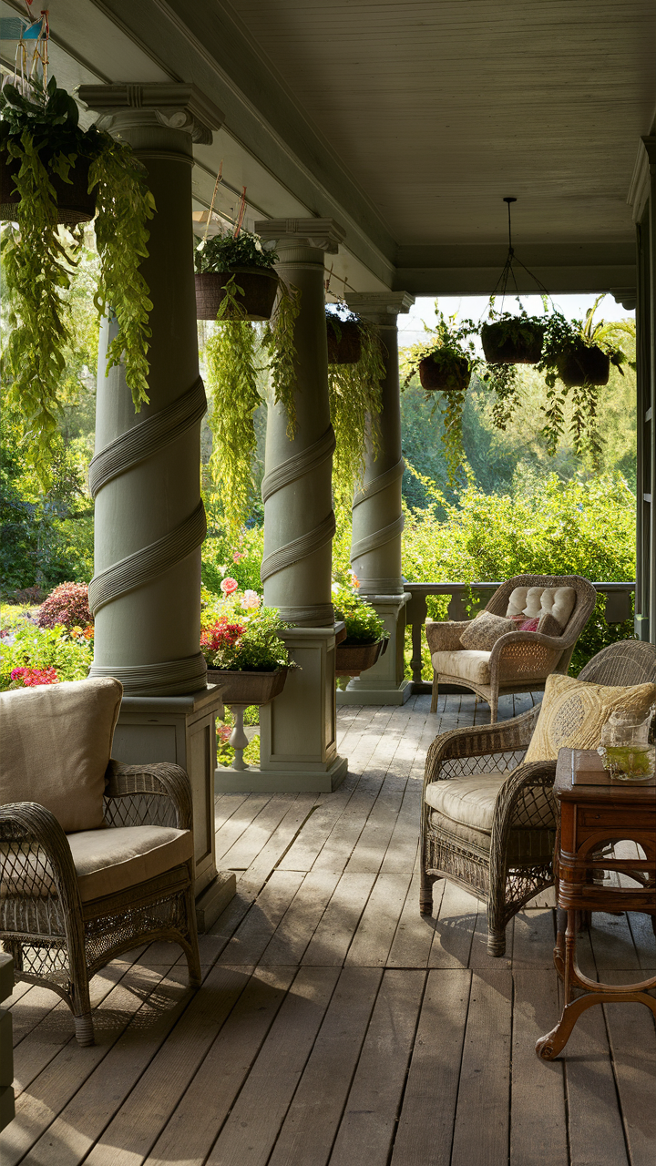 15 DIY Porch Column Wraps to Revamp Your Home’s Exterior - The Phulwari