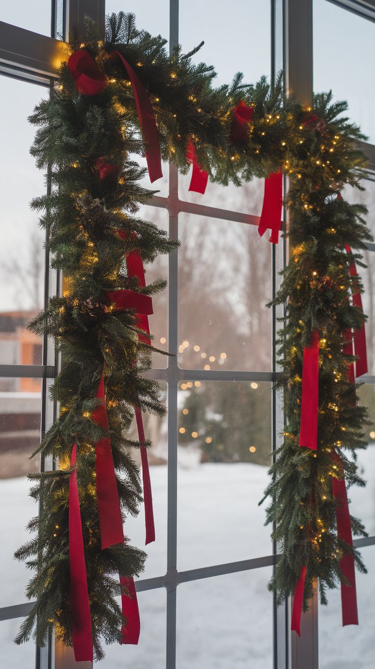 15 Window Christmas Decor Ideas - The Phulwari