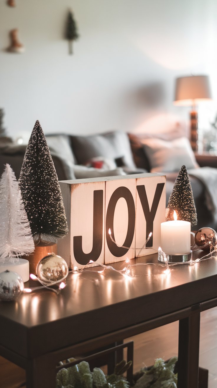15 Entry Table Christmas Decor Ideas - The Phulwari