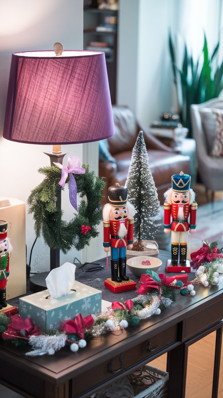 15 Entry Table Christmas Decor Ideas - The Phulwari